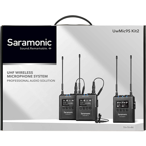 Saramonic UwMic9S Kit2 UHF Wireless Microphone System (TX+TX+RX ...